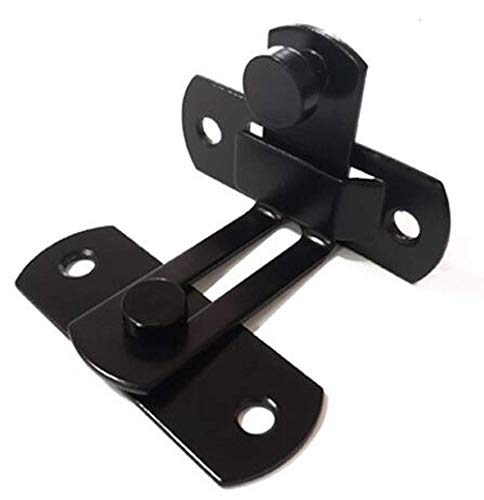 90 Degree Stainless Steel Bolt Special Door Lock, Right Angle Lock, flip Door Lock, arc Door Buckle, Wood Fence Door Lock