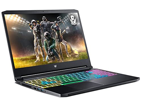 2023 Acer Predator Triton300 Gaming Laptop 15.6" FHD IPS 144Hz Intel 8-Core i7-11800H NVIDIA RTX3060 6GB 64GB DDR4 2TB NVMe SSD Killer WIFI 6 HDMI m-DP Thunderbolt4 RGB Backlit Windows 11 Pro w/RE USB