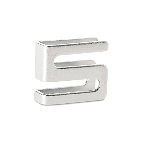 Alera SW59SHSR Wire Shelving S Hooks, Metal, Silver, 4 Hooks/Pack