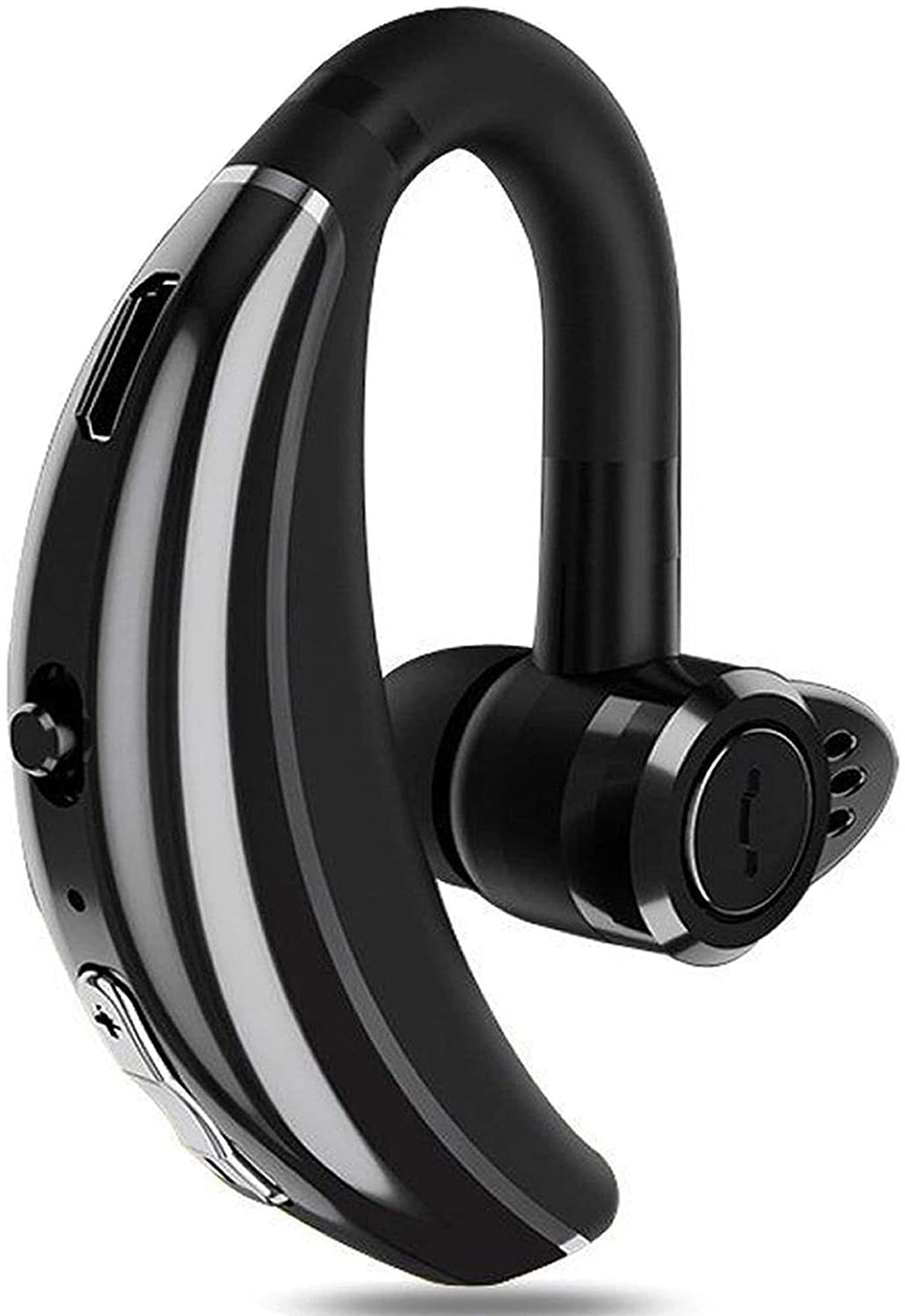 Agkey Wireless Earpiece Voice Command Wireless Headset Noise Cancelling Wireless Headset in-Ear Headphone Business Earphones Compatible with Android iOS Smart Phones Laptop for Office Driver Trucker