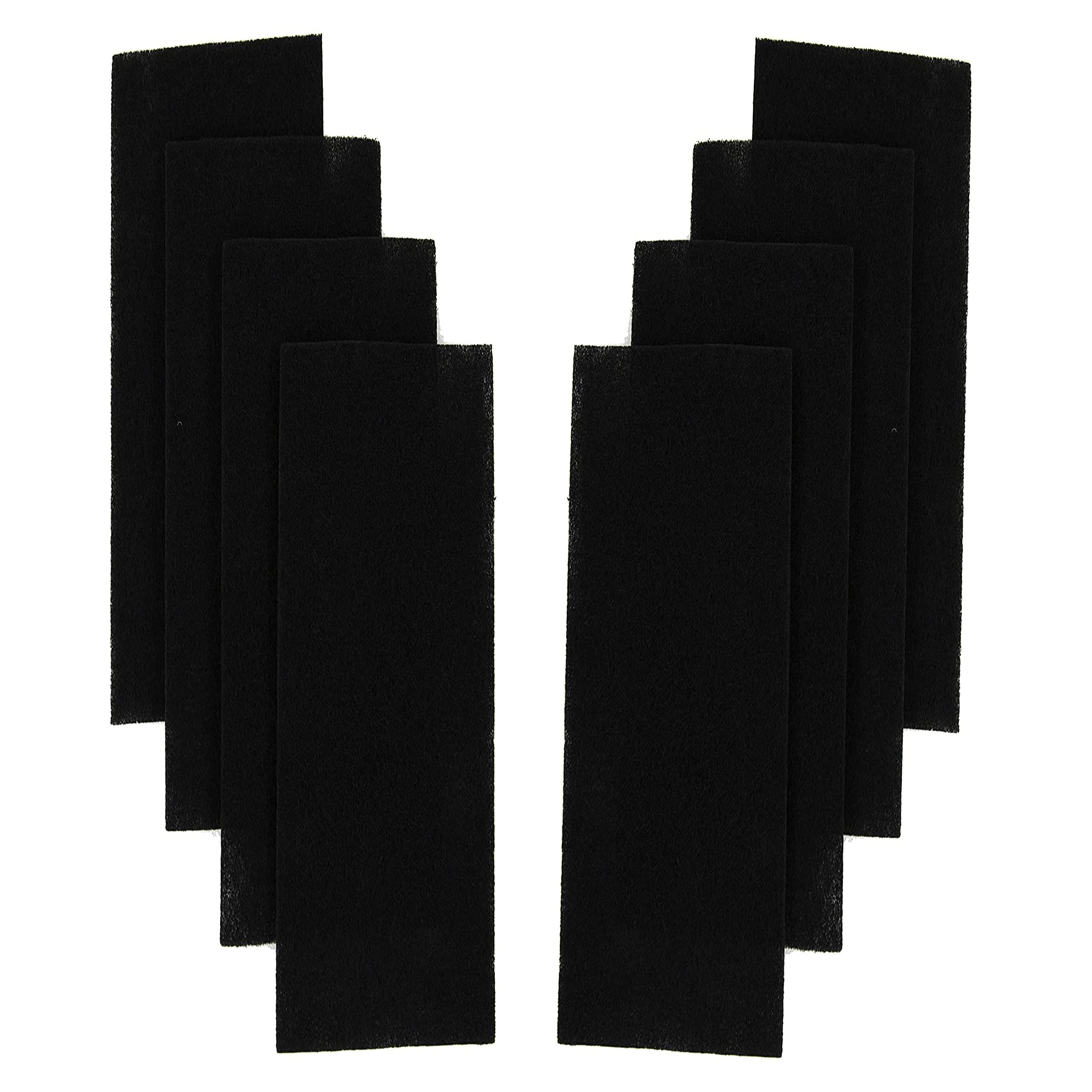 8pk Activated Carbon Replacement Filters Compatible with Germ Guardian FLT4825 HEPA Filter, AC4800 Series, Filter B