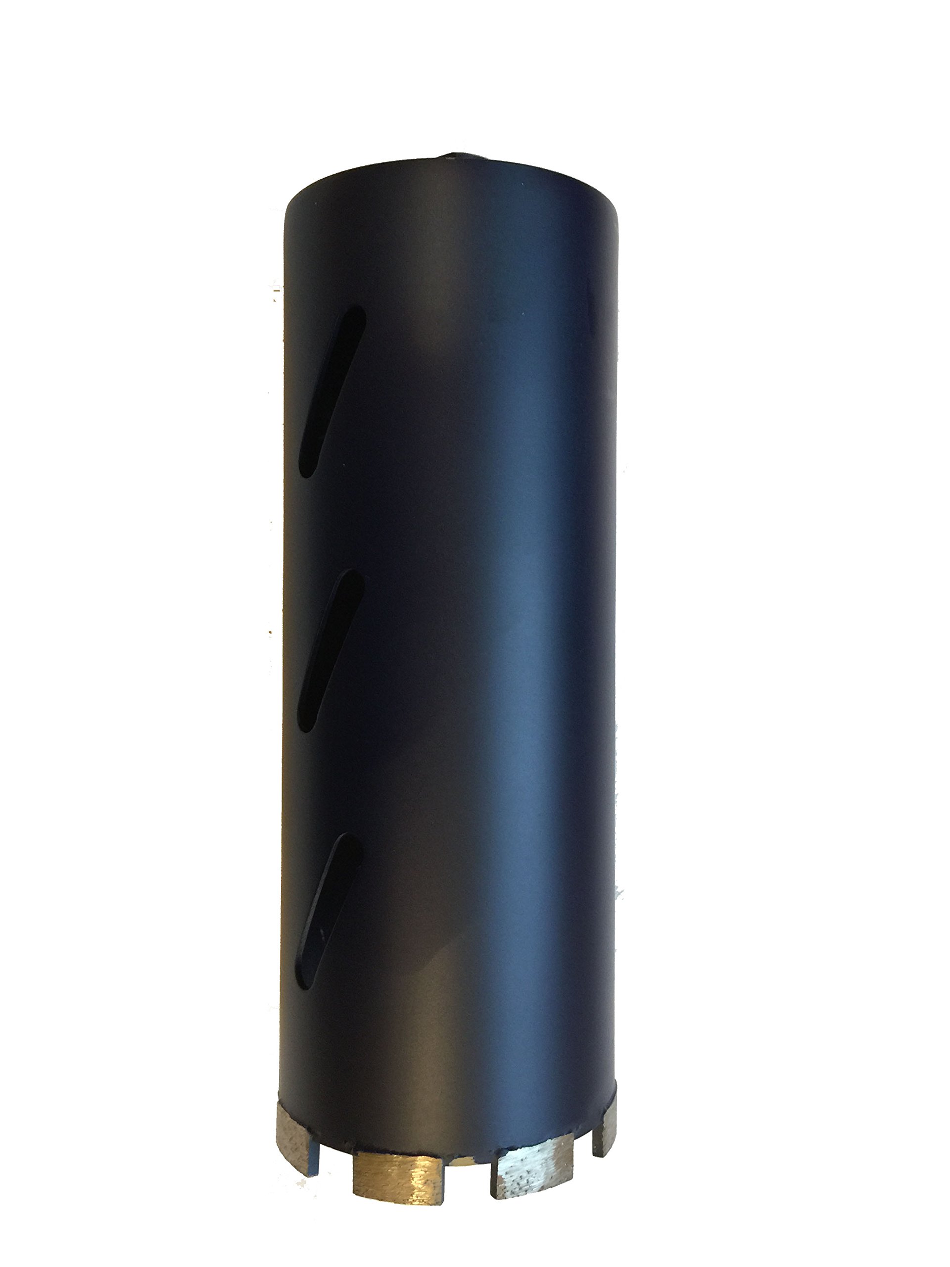 4 1/2" Laser Welded Dry Diamond Core Drill Bits for Cutting Concrete and Asphalt, 4 1/2" Diameter x 11" Length