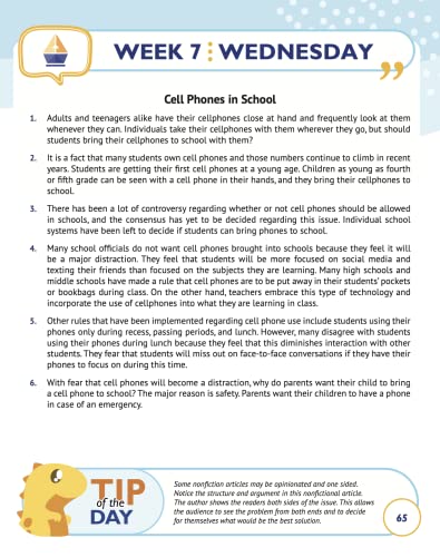 8th Grade Common Core ELA (English Language Arts): Daily Practice Workbook | 300+ Practice Questions and Video Explanations | Common Core State ... Standards Aligned (NGSS) ELA Workbooks)