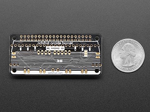 Adafruit (PID 3422 Arcade Bonnet for Raspberry Pi with JST Connectors - Mini Kit