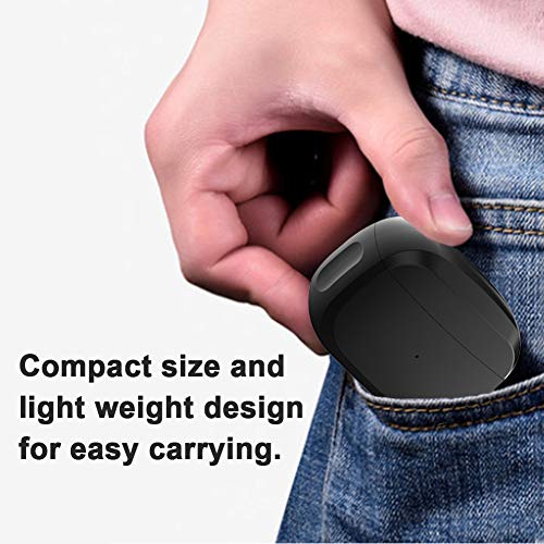 Lopnord Charging Case Compatible with Jabra Elite Active 65t / Elite 65t, Replacement Charger Case Only, Earbuds Protective Substitute Cover(Earbuds not Included) (Black)