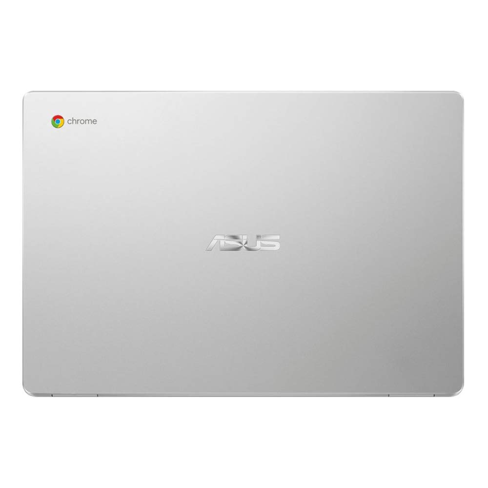 ASUS 2020 Chromebook 15.6 Inch Non-Touch Laptop, Intel Celeron N3350 up to 2.4 GHz, 4GB LPDDR4 RAM, 64GB eMMC, WiFi, Bluetooth, Webcam, Silver, Chrome OS + NexiGo 32GB MicroSD Card Bundle