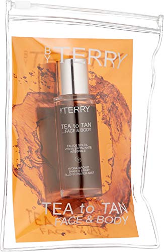 By Terry Tea To Tan Face & Body Bronzer Travel Size | Liquid Bronzer | Matte & Shimmer Tanning Effects | 30ml (1.01 Fl Oz)