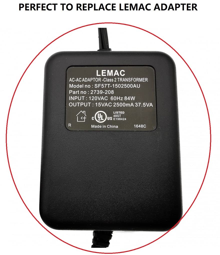 Acorn Stair Lift Charger/Transformer Power Supply for Acorn 120 and 130 Stair Lifts Made Before 2014