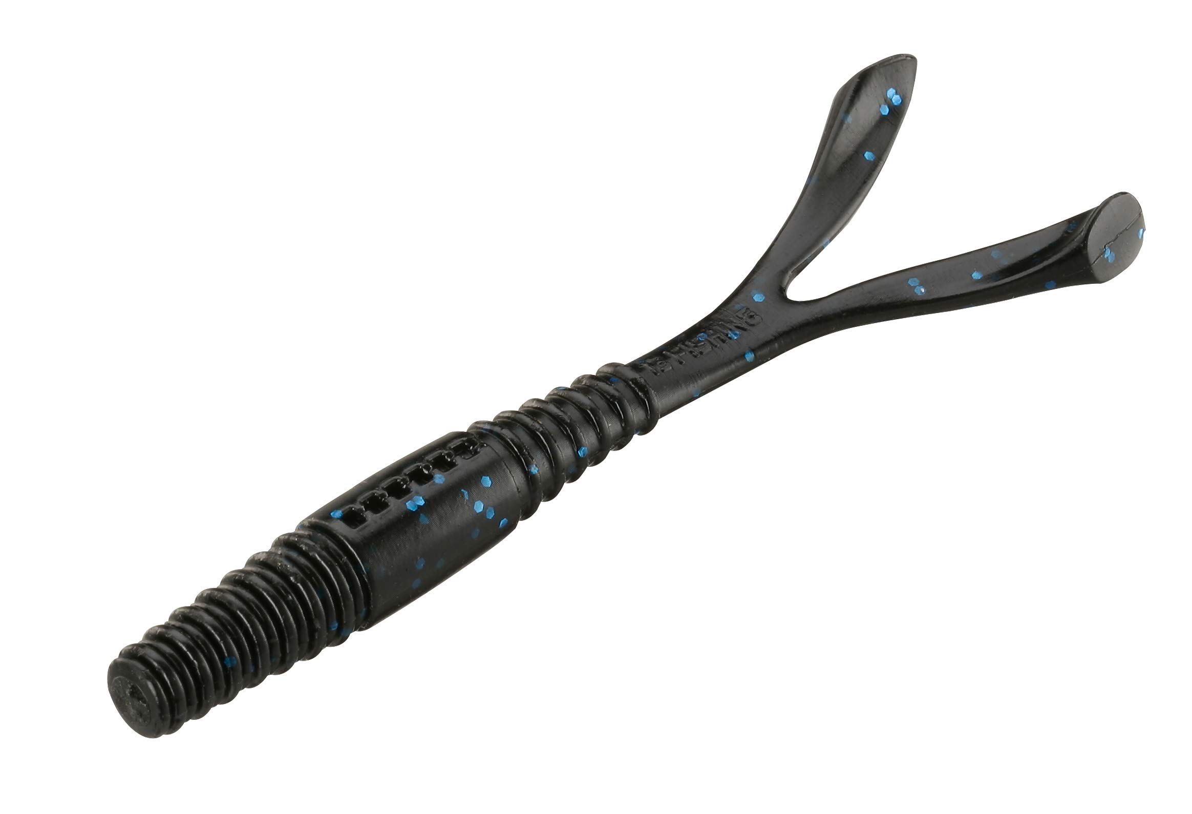13 FISHING - Joystick - Finesse Creature Bait - 5" - 5/16oz - BlackBerry Cobbler - 6 Baits Per Pack - RE-JS5-12