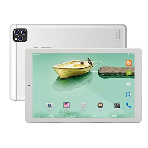 10in Tablet, Kids Tablet 5G WiFi Dual Band 10in Screen 32G Memory, Toddler Tablet for Video 100‑240V (US Plug)