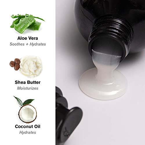 Every Man Jack Beard Wash - Cleanse, Soften, and Hydrate for a Healthier Beard - Light Sea Salt Scent - Made w/Naturally Derived Ingredients like Aloe Vera and Coconut - 6.7oz