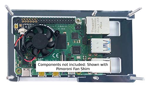 C4Labs JRPi-3.5NSX Nextion Screen Case for Raspberry Pi 4B & 3B+, Jumbospot MMDVM, and 3.5" Nextion Screen (Included)