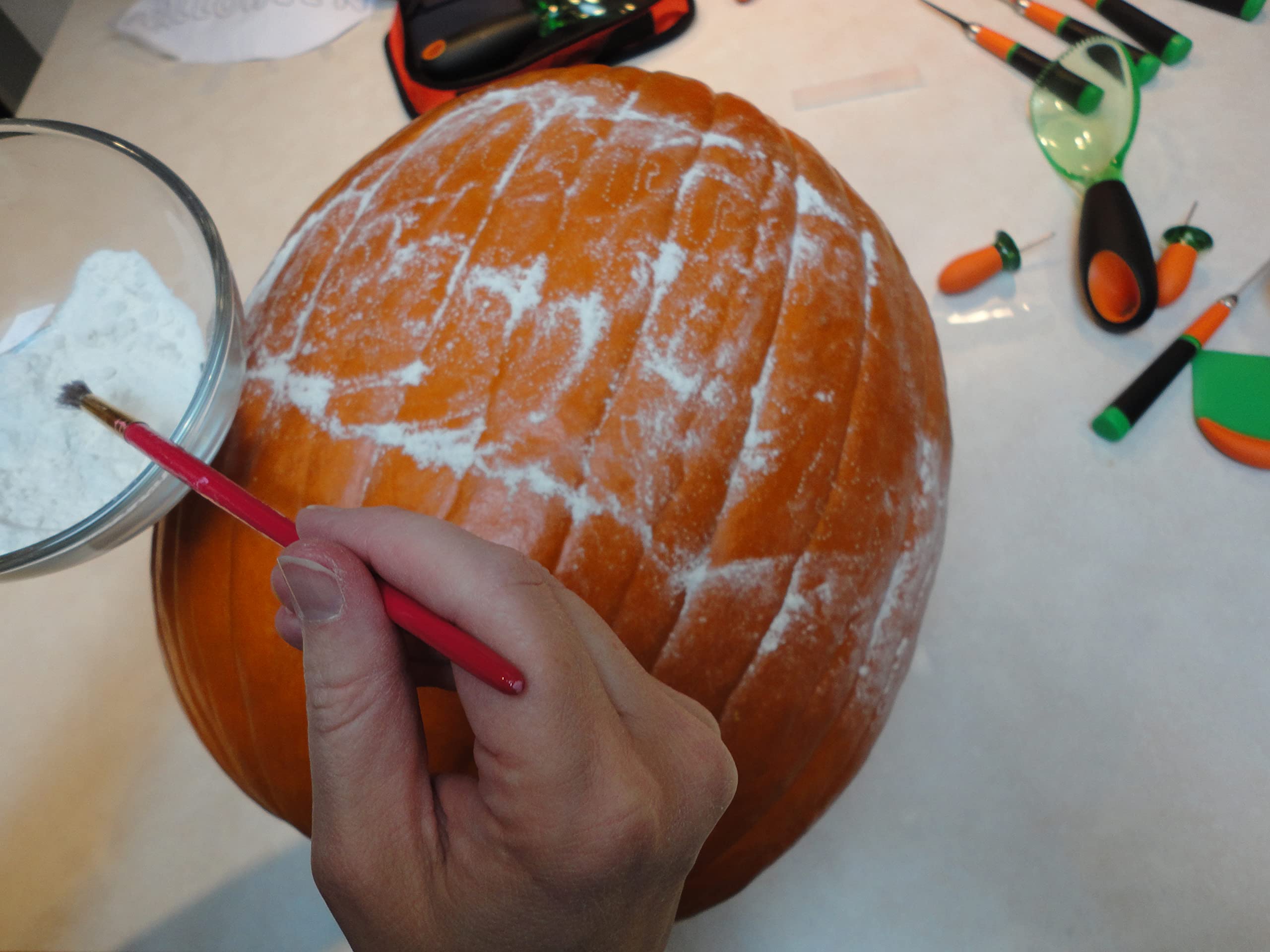 360 Pumpkin Products Ultimate Pumpkin Carving Pin-Hole pattern marking/hole punch tool set. (2ea.)