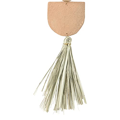 Main + Mesa Terracotta and Metal Wall Hanging