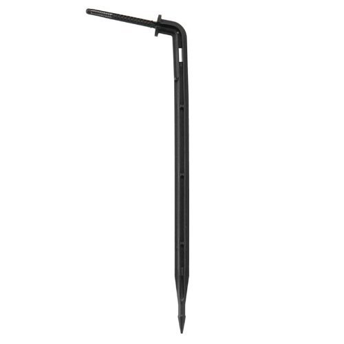 Angled Drip Emitter Stakes for Irrigation, Greenhouse, Garden, and Hydroponics Growing (Flow Regulating Drip Stake)
