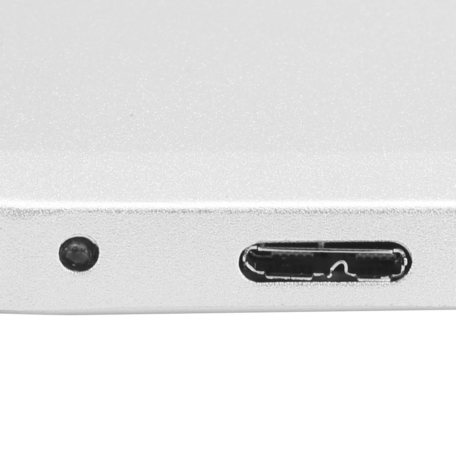 USB to 3.0 2.5 Inch Portable Mobile Hard Drive, 80G 120G 250G 320G 500G 1TB 2TB Universal External Hard Drive for Computer Monitors and Laptop, Silver(320G)