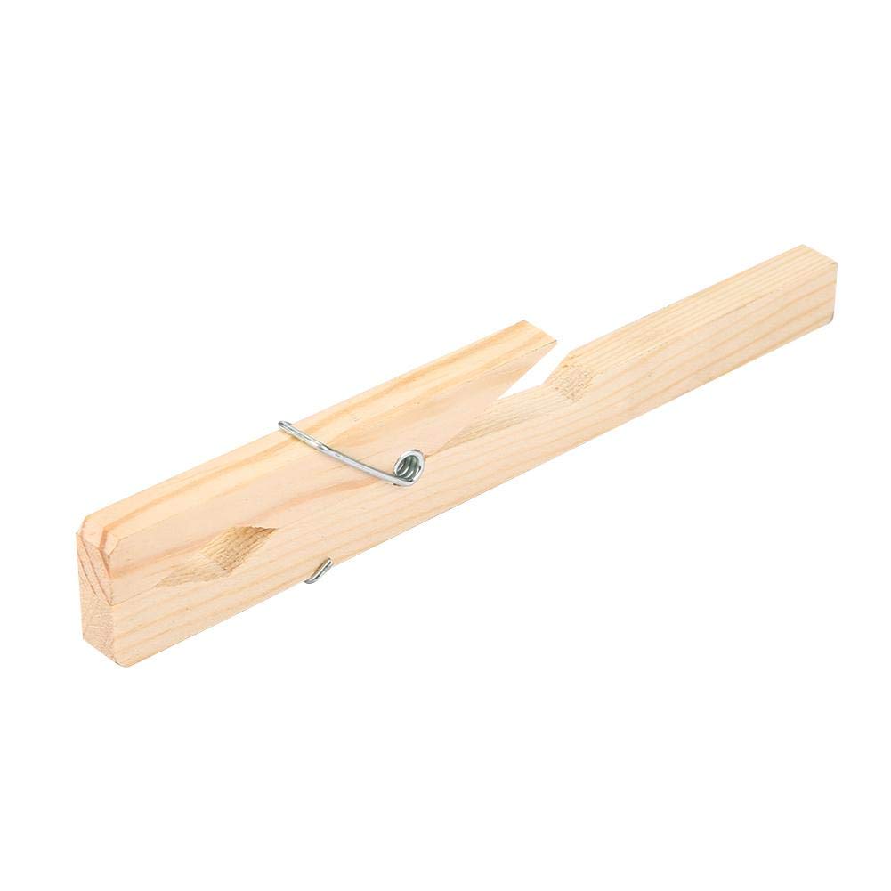 10Pcs Wood Test Tube Clip,Test Tube Holder Clamp Clip for Laboratory Equipment Testing Tool 18cm/7.1in Length