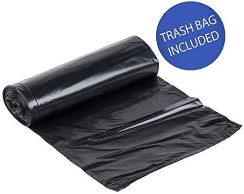 96 Gallon Fully Automated Blackstone Bear Proof Rectangular Wheeled Trash Can with Wheels and Locking Lid Trash Bag ADDED . Kitchen Garbage Can Office Trash Can Recycle Bin Waste Basket Touchless