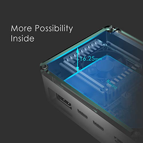 anidees Aluminum case with top lid for Google Coral Dev Board – Silver (AI-G-SG)