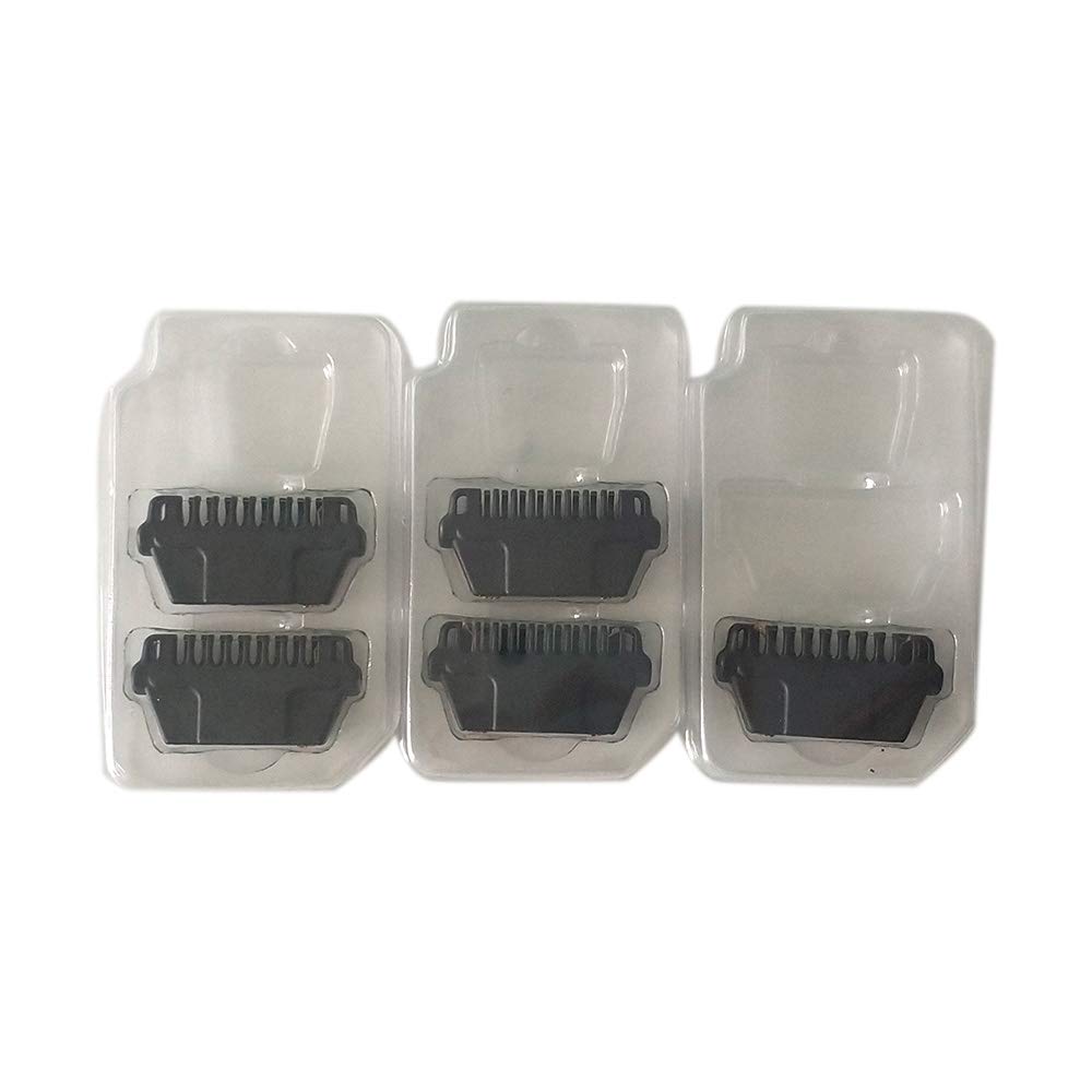 5 Pcs Wide Replacement Thermicon Refill Tips + 2 Small Buffer Refills for Nono Hair Removal Epilator 8800 MINI Pro 3 and Pro 5