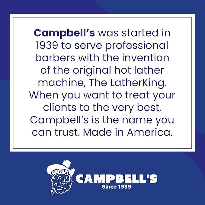 Campbell's Premix Liquid Lather for Barbers (1/2 Gallon)