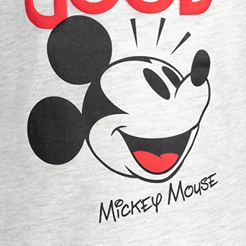 Disney Mickey Mouse Infant Baby Boys 2 Pack Long Sleeve T-Shirts Black/Red 18 Months