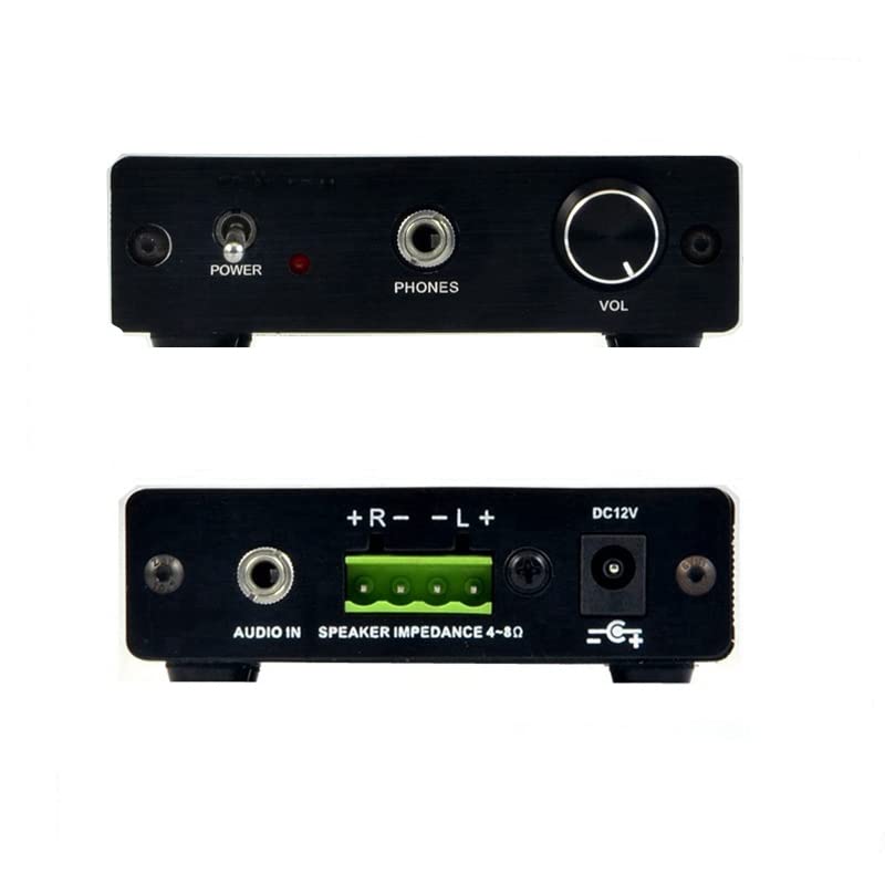 1PC Digital Hi-Fi Stereo Audio Mini Headphone Amplifier 2ch Output Class-D power amplifier