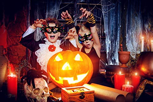 Funnlot Kids Halloween Crafts Ages 4-8 Scratch Halloween Arts and Crafts for Kids Halloween Craft Kit Halloween Activities for Kids Halloween Classroom Decorations