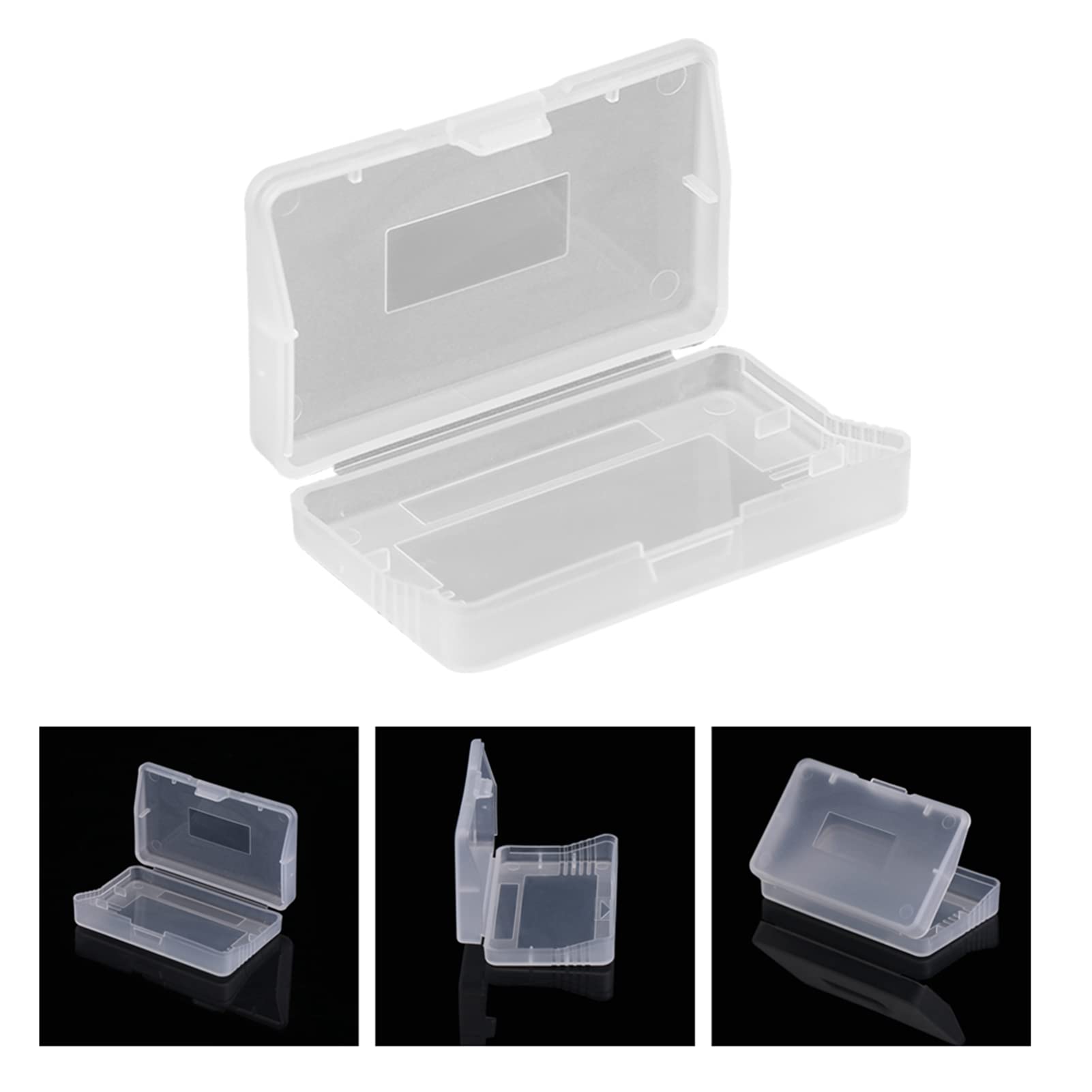 10pcs Transparent Anti Dust Cover Cartridge Game Case Box for Game Boy Advance GBA, Transparent Material, Sturdy and Durable, Prevent Dust
