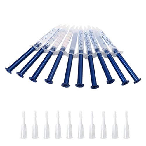10Pcs White Gel, 44% Teeth Whitening Kit, 44% CP Teeth Whitening Gel, White Dental System at Home Teeth Whitening Kit
