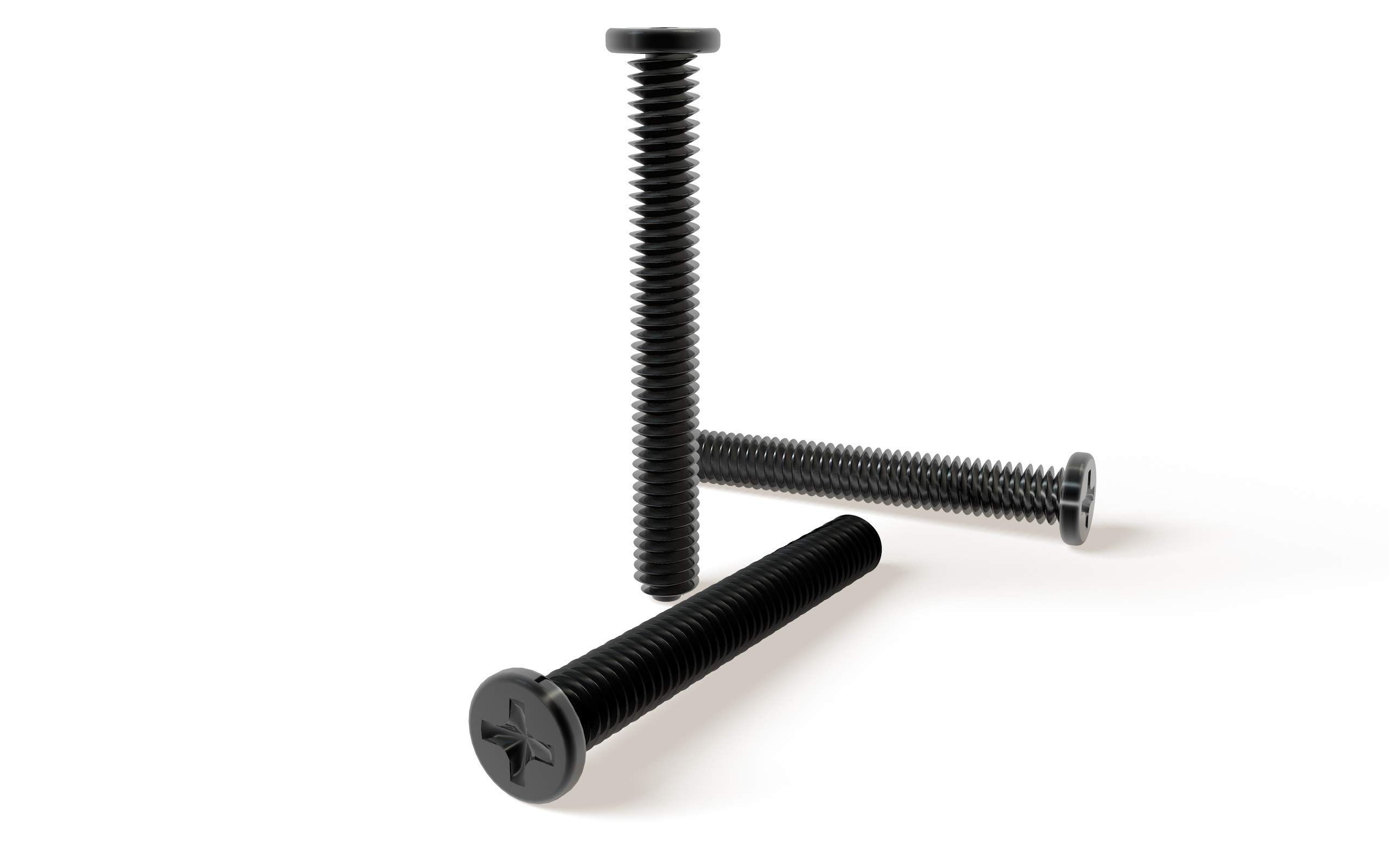 50XReplacement Black Philips Drive Laptop Screws M2.5X20.0mm Screw Lot M2.5X20L PM2.5X20.0