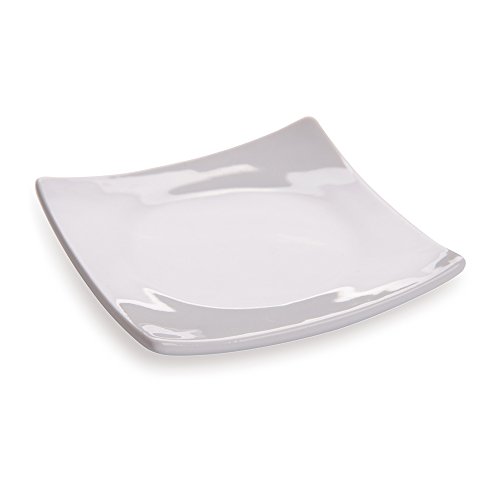 3 Inch Square Mini Plates , 10 Square Small White Plates For Appetizers - Microwave-Safe, Oven-Safe, White Porcelain Square White Appetizer Plates, Chip-Resistant, For Appetizers Or Desserts