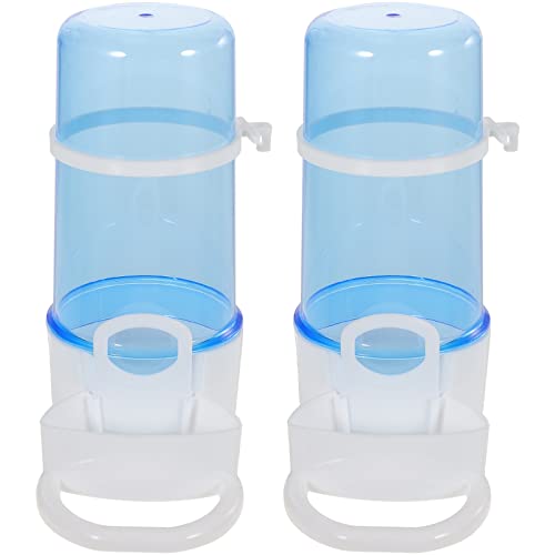 balacoo 2Pcs Small Animal Automatic Feeder Bird Hamster Water Dispenser Pet Food Dispenser Pet Water Bowl for Hamster Small Pet Bird
