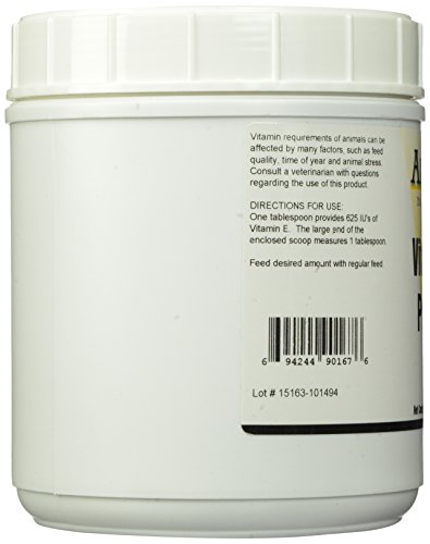 AniMed Vitamin E Powder Supplement for Horses, 2.5-Pound