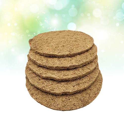 balacoo Bird Nest Mat Breeding Egg Pad Breathable Coconut Fiber Nesting Mat for Racing Pigeon Bird Breeding Supplies 15pcs