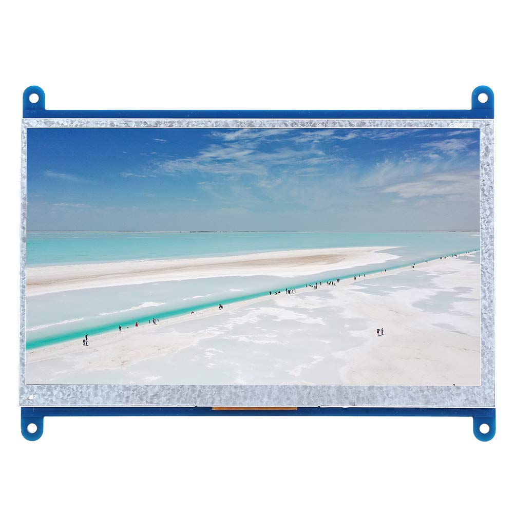 ciciglow 7in Display with HDMI 1024 x 600 7 inch LCD Display for Raspberry