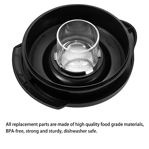 6-Cup Blender Lid Cover Fit For Os-ter Blender Jar 124461-000-000 178891-000-000 Fit for Os-ter Pro 1200 Blenders Lid Replacement Parts