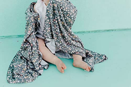 Copper Pearl Large Premium Knit Baby Swaddle Receiving Blanket Gemini