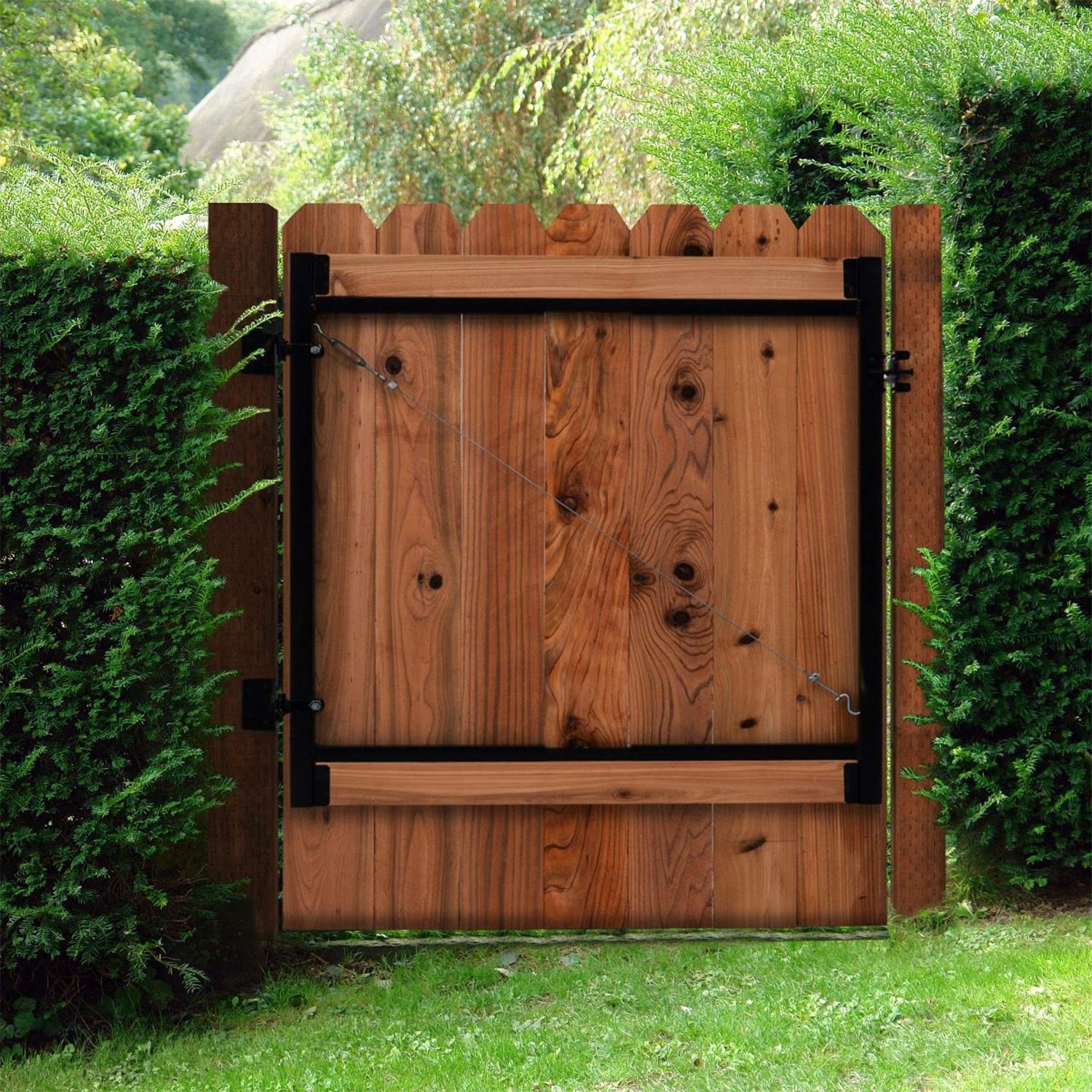 Adjust-A-Gate 2-Pack Anti-Sag Original Wide Width Full-Frame Gate Kit, Fits 60-90" Opening
