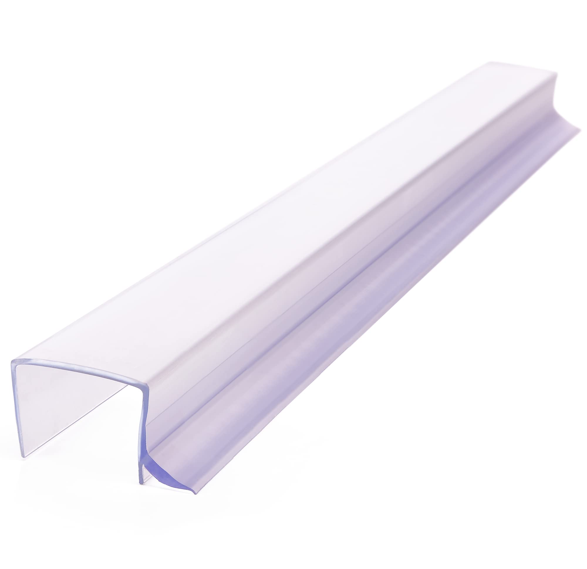 Cabinet Hero Drip Ramp - Slip-On Cabinet Edge Protector, Max Water and High Moisture Protection, Prevents Water Damage, Discoloration, Chipping and Peeling β 3/4" Thick, 18" Length, Clear β Pack of 2