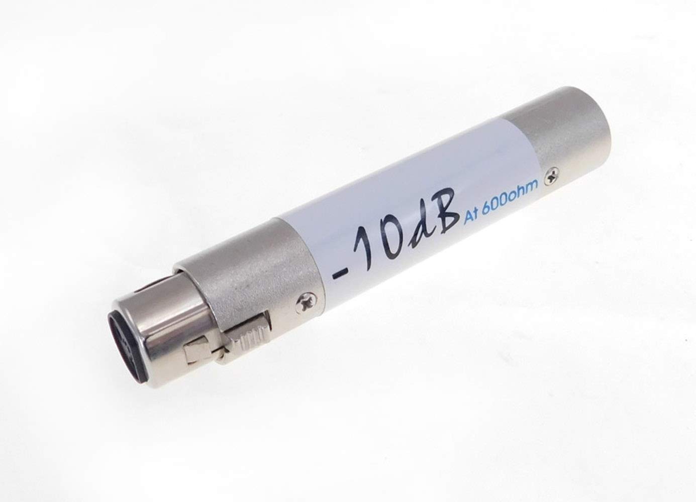 3 PACK PROCRAFT INLINE ATTENUATORS XLR FEMALE TO MALE ADAPTOR-10-15-20dB PAD