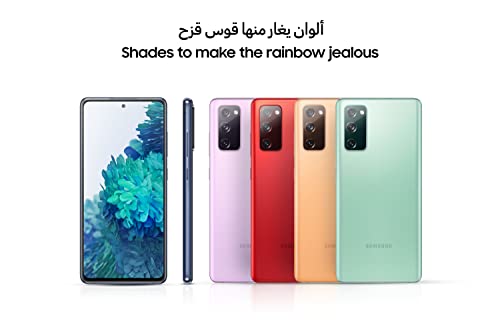 Samsung Galaxy S20 FE G780G 4G Dual 128GB 8GB RAM Factory Unlocked (GSM Only | No CDMA - not Compatible with Verizon/Sprint) International Version - Cloud Orange