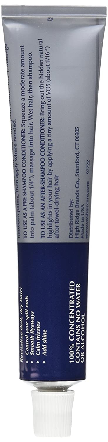 Alberto VO5 Conditioning Hairdressing for Gray, White, Silver Blonde Hair, 1.5 oz (Pack of 2)