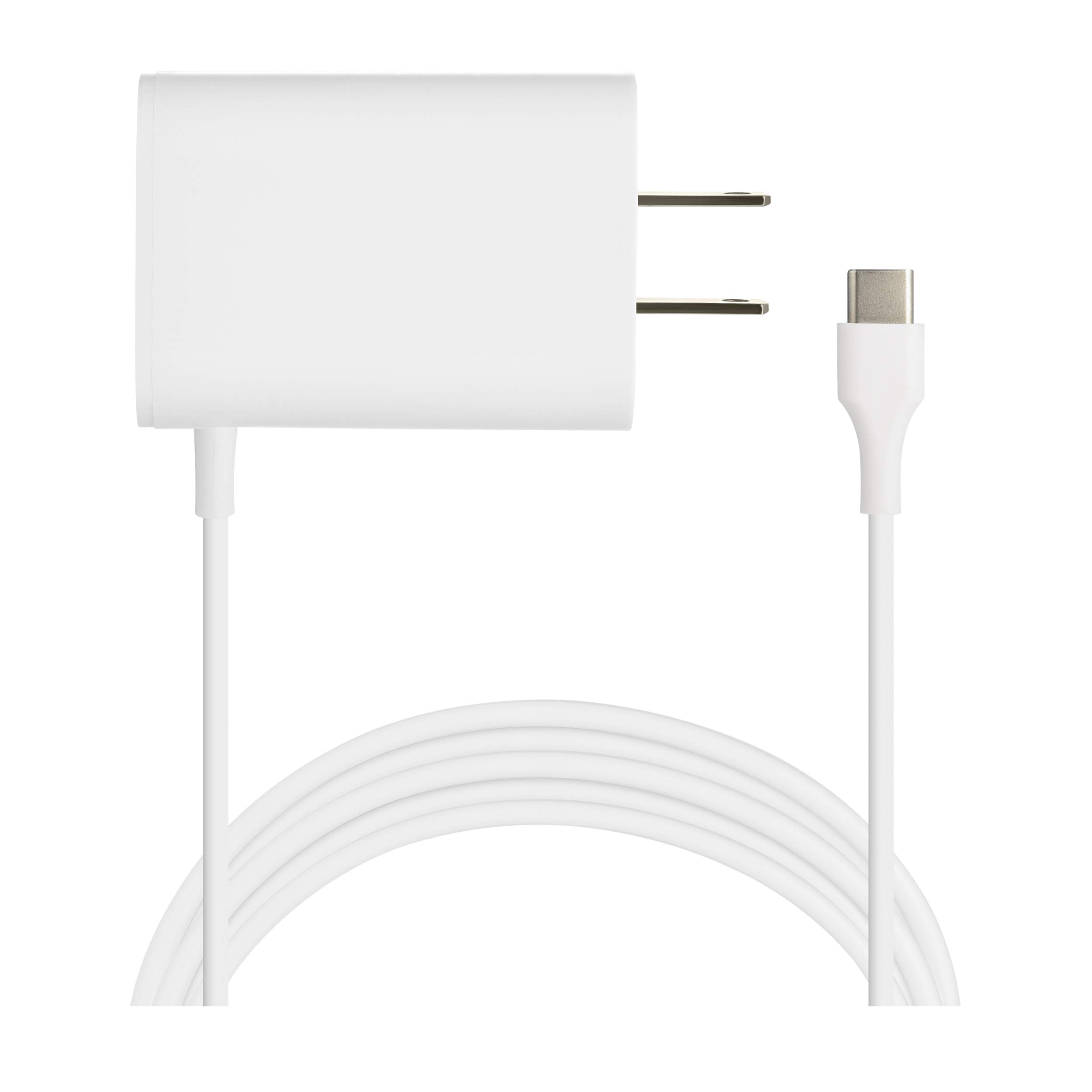 6ft Power Adapter Compatible with Google Mesh Home WiFi System Power Cable - USB Type C (2 Pack)