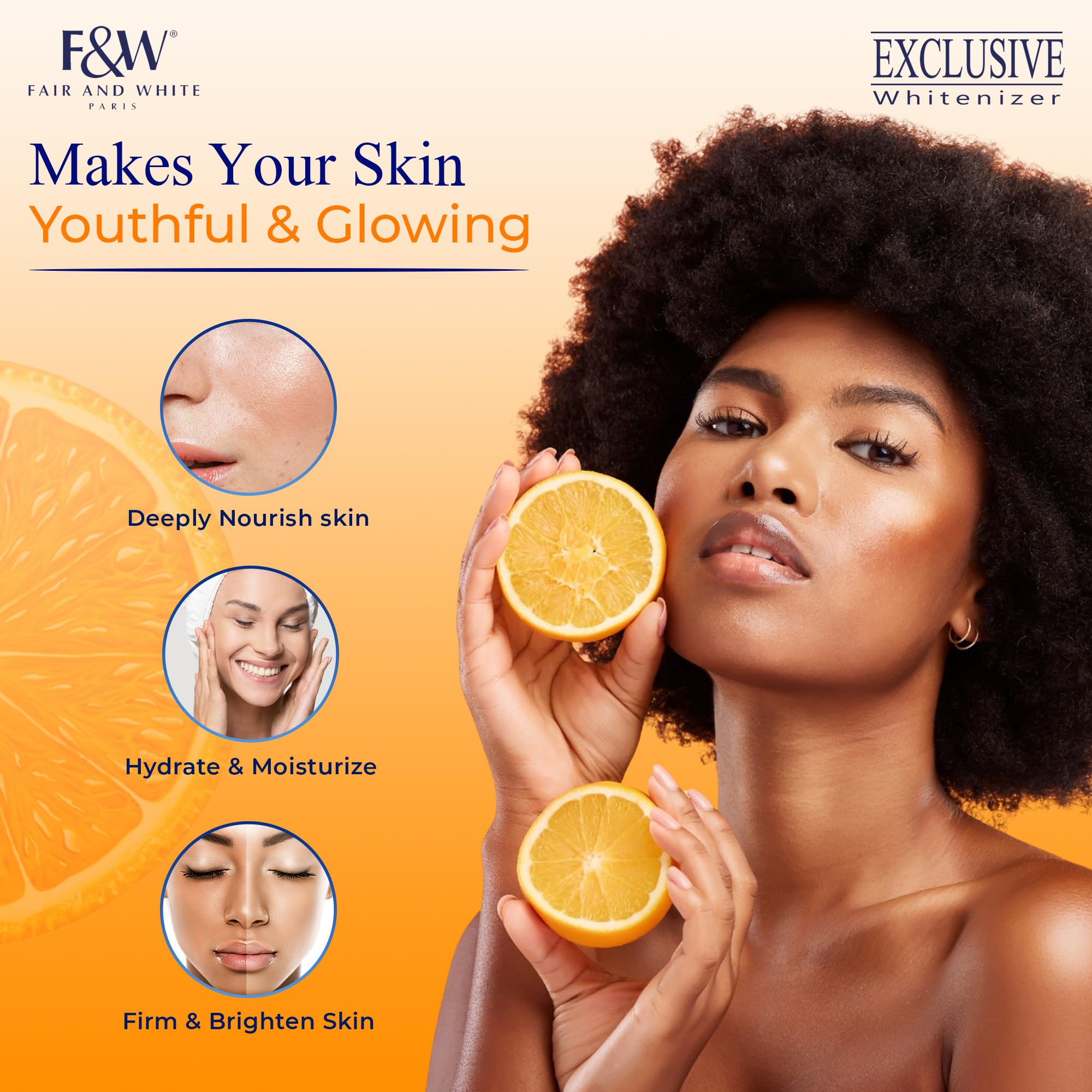 Fair & White Exclusive, Vitamin C Serum – 30 ml / 1 fl oz – Skin Brightening Serum