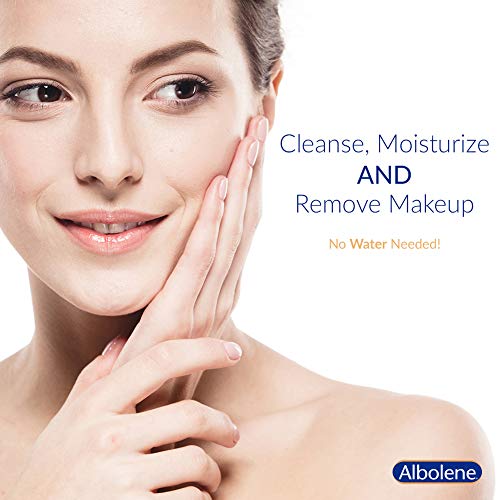 Albolene Face Moisturizer and Makeup Remover, Facial Cleanser and Cleansing Balm, Fragrance Free Cream, 3 Fl Oz (3 Pack)