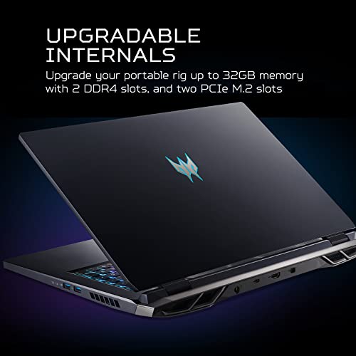 Acer Predator Helios 300 Gaming Laptop | 12th Gen Intel i7-12700H | GeForce RTX 3060 GPU | 17.3" Full HD 144Hz 3ms IPS Display | 16GB DDR5 | 512GB Gen 4 SSD | Killer Wi-Fi 6E | PH317-56-70XJ