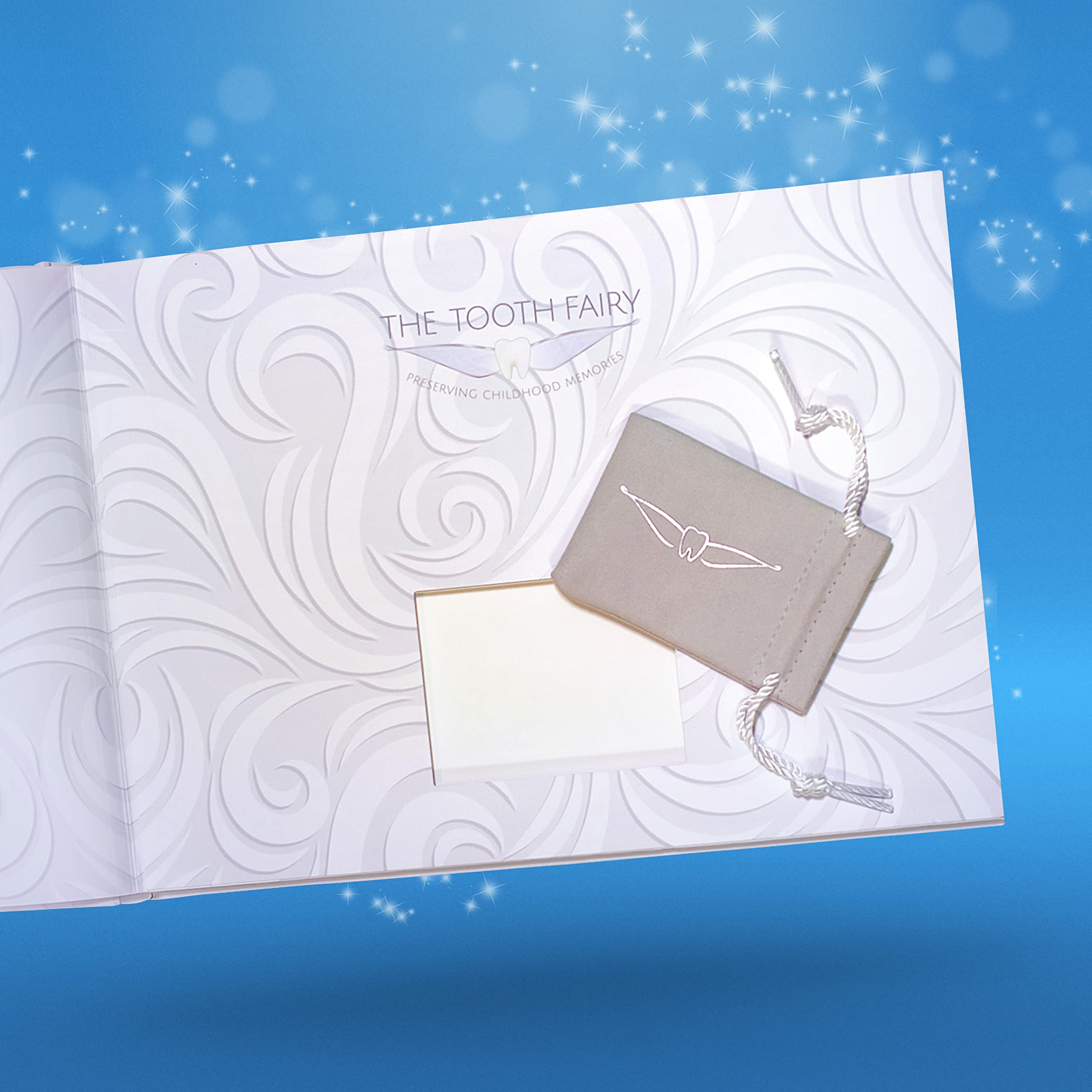A Visit from The Tooth Fairy Book with Tooth Pouch Gift Set