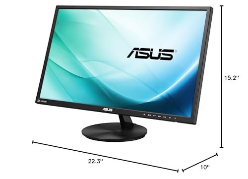 ASUS VN248Q-P 23.8" Full HD 1920x1080 IPS DisplayPort HDMI VGA Monitor