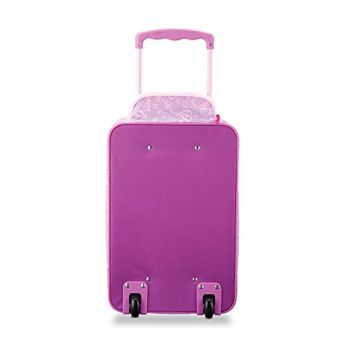 American Tourister Kids' Disney Softside Upright Luggage,Telescoping Handles, Princess 2, 18"